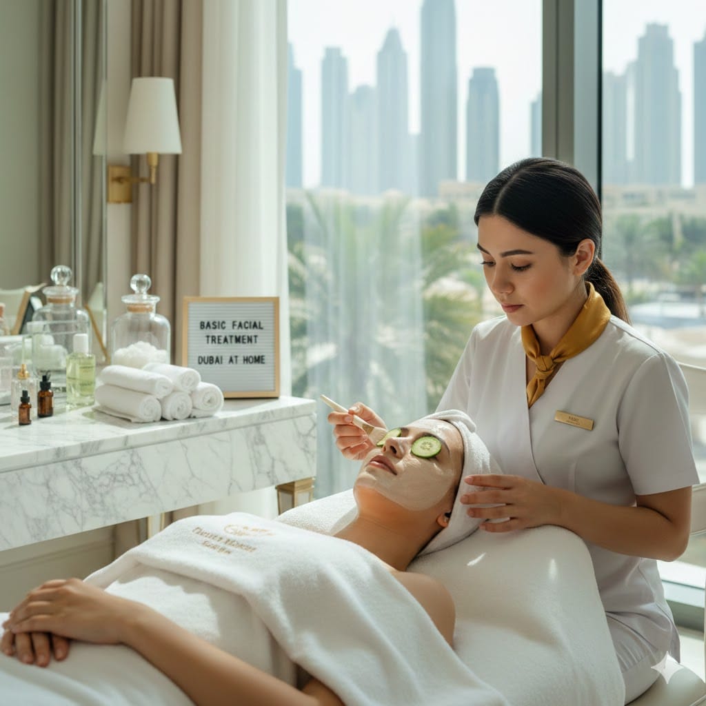 Basic Facial Treatment Dubai | Gentle & Refreshing Skin Care